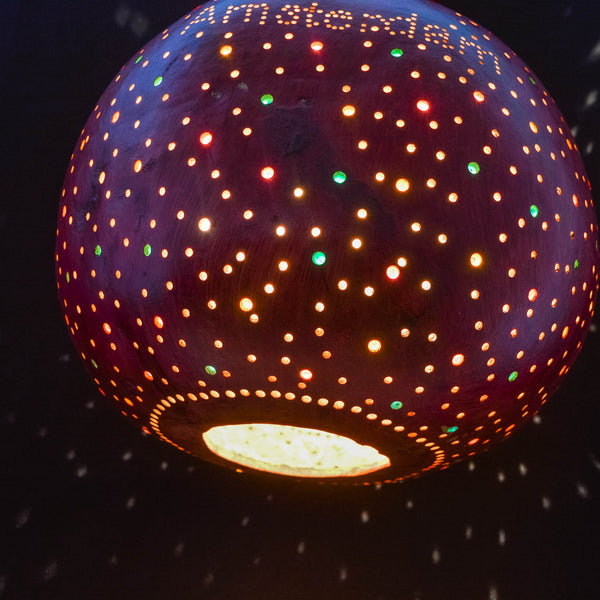 Pumpkin Lamp - Joint in Hand (Red) |258 - lostinamsterdam.com